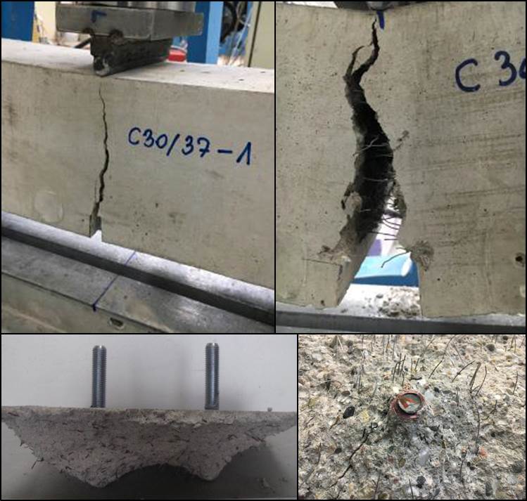 Behaviour of Concrete based material under fire, earthquake
